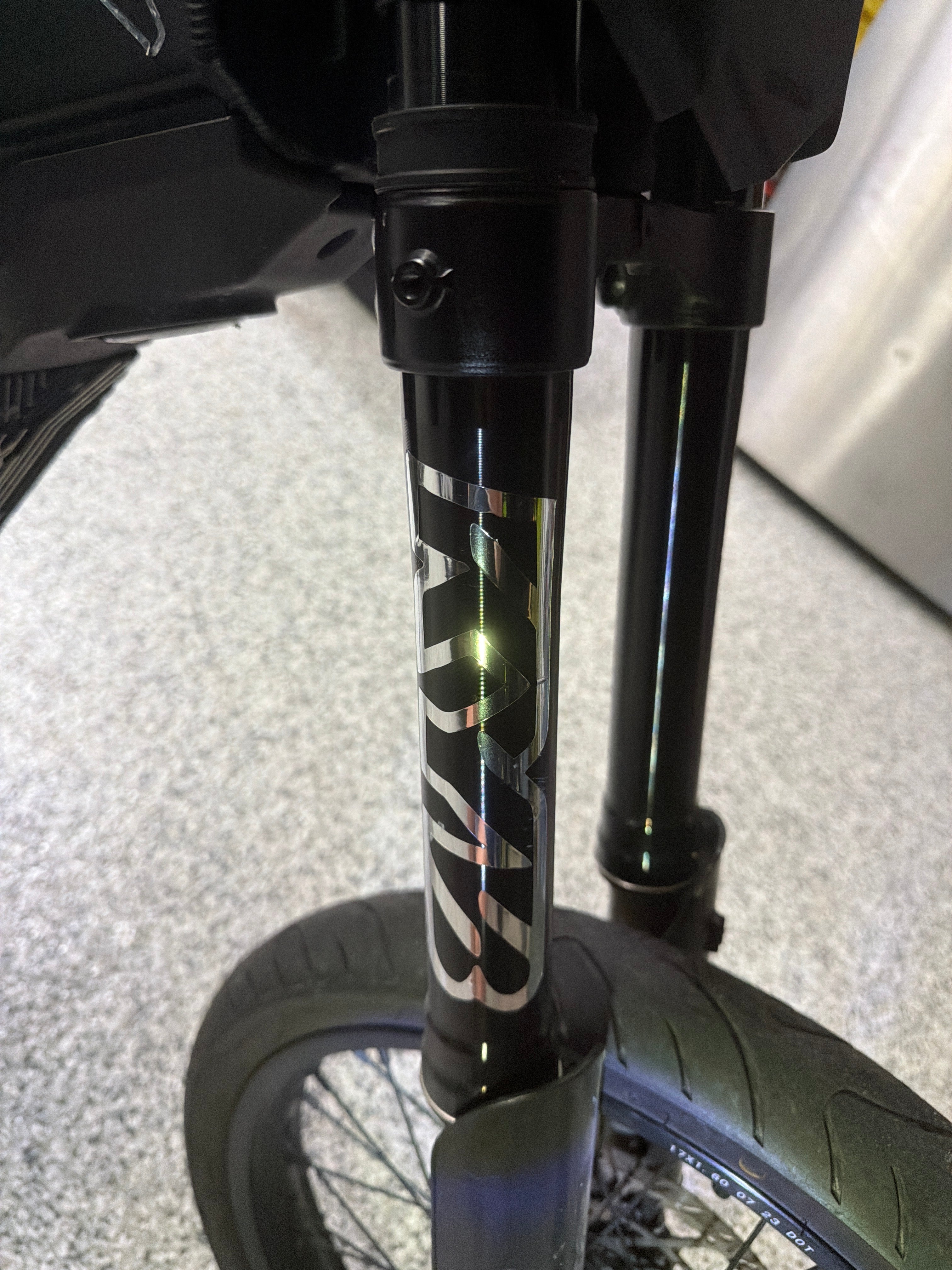 KYB Fork Stickers – Built racing